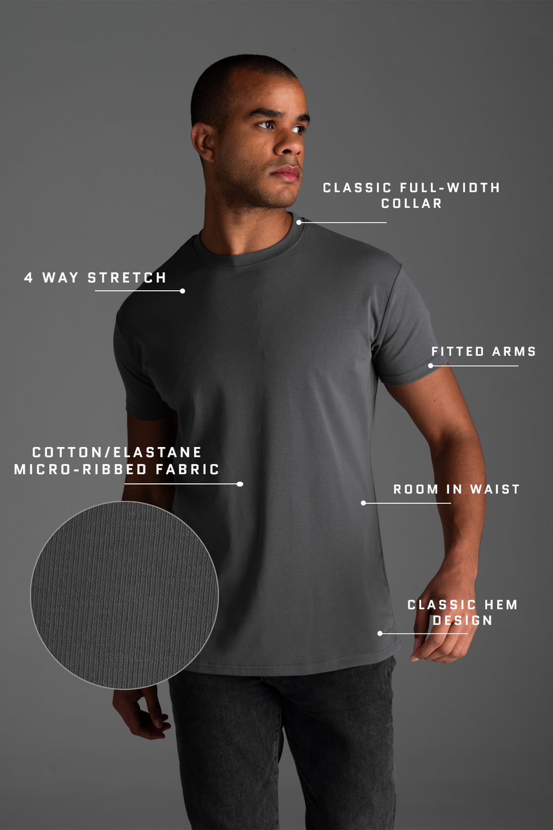 Explore Spring Apparel: Apollo Classic Crew T-Shirt: Black – Rule Of ...